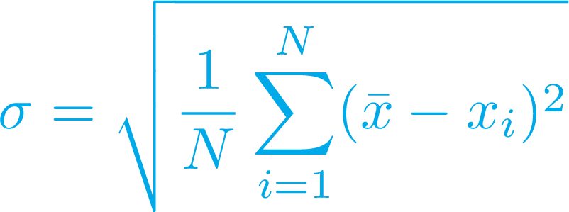 Learning Center - StDev